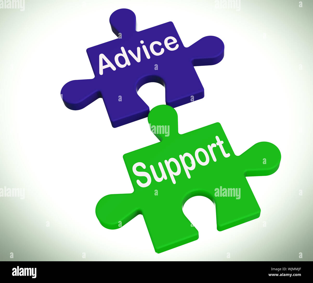 Advice Support Puzzle Meaning Help Assistance And FAQ Stock Photo - Alamy