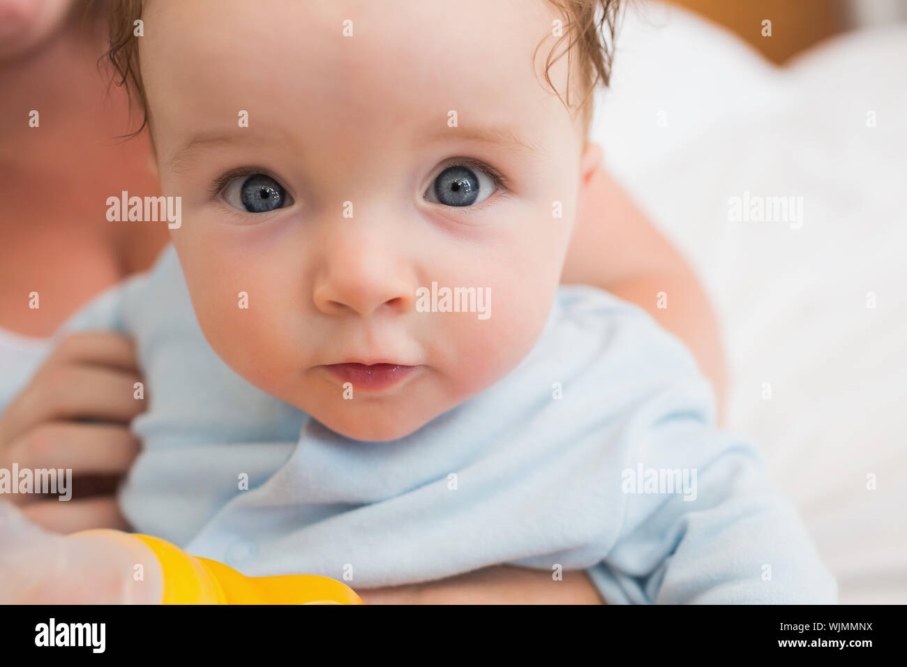 Closeup portrait of cute baby boy Stock Photo - Alamy
