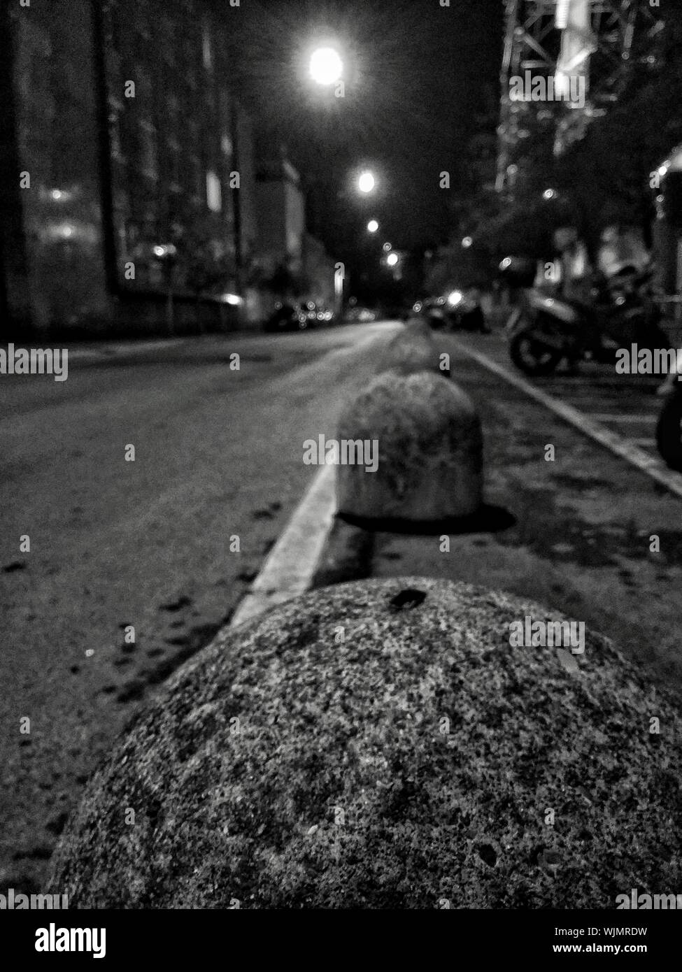 Stone bollards street bollard hi-res stock photography and images - Alamy