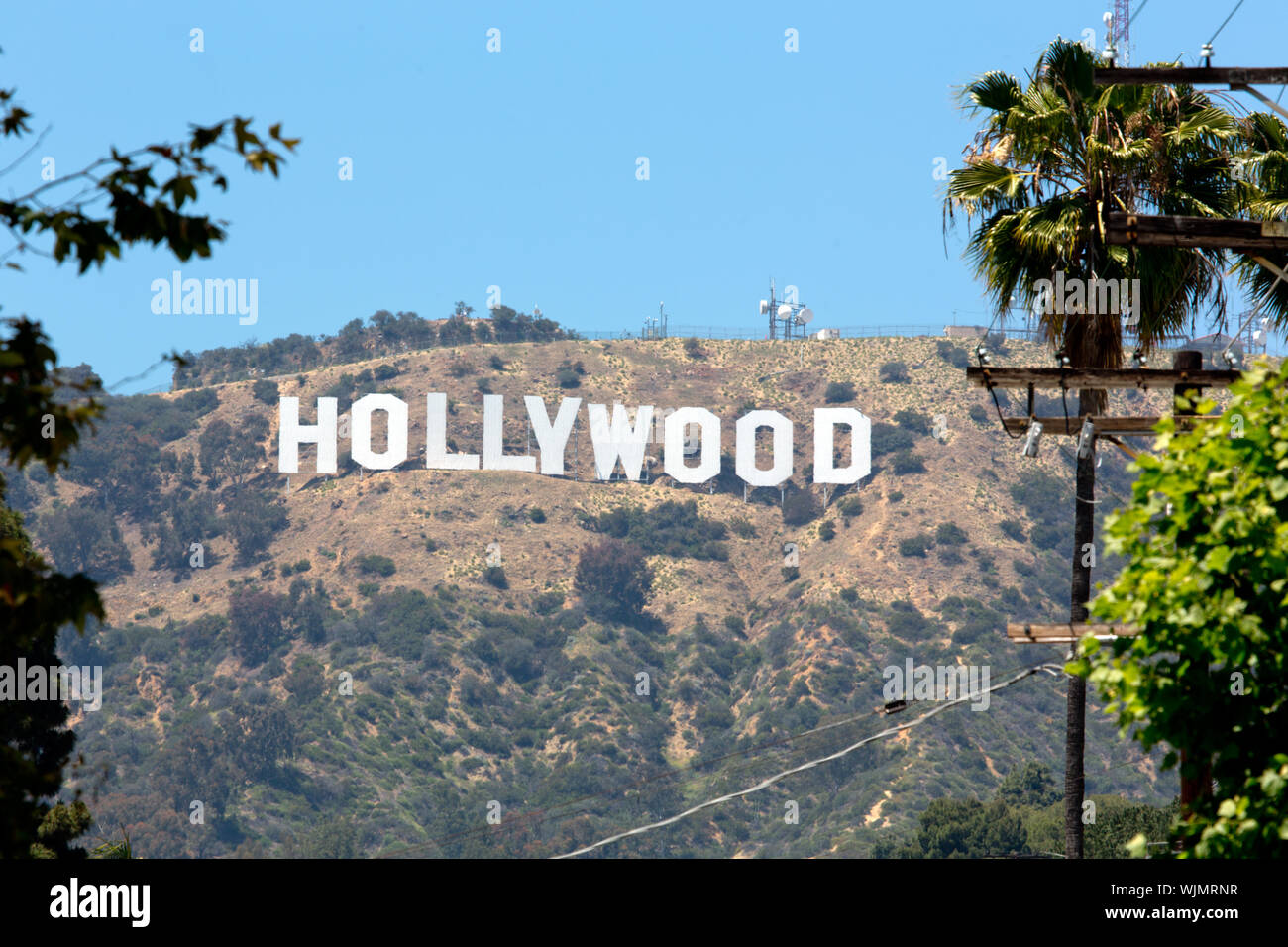 Hollywood sign in Los Angeles, California Stock Photo - Alamy