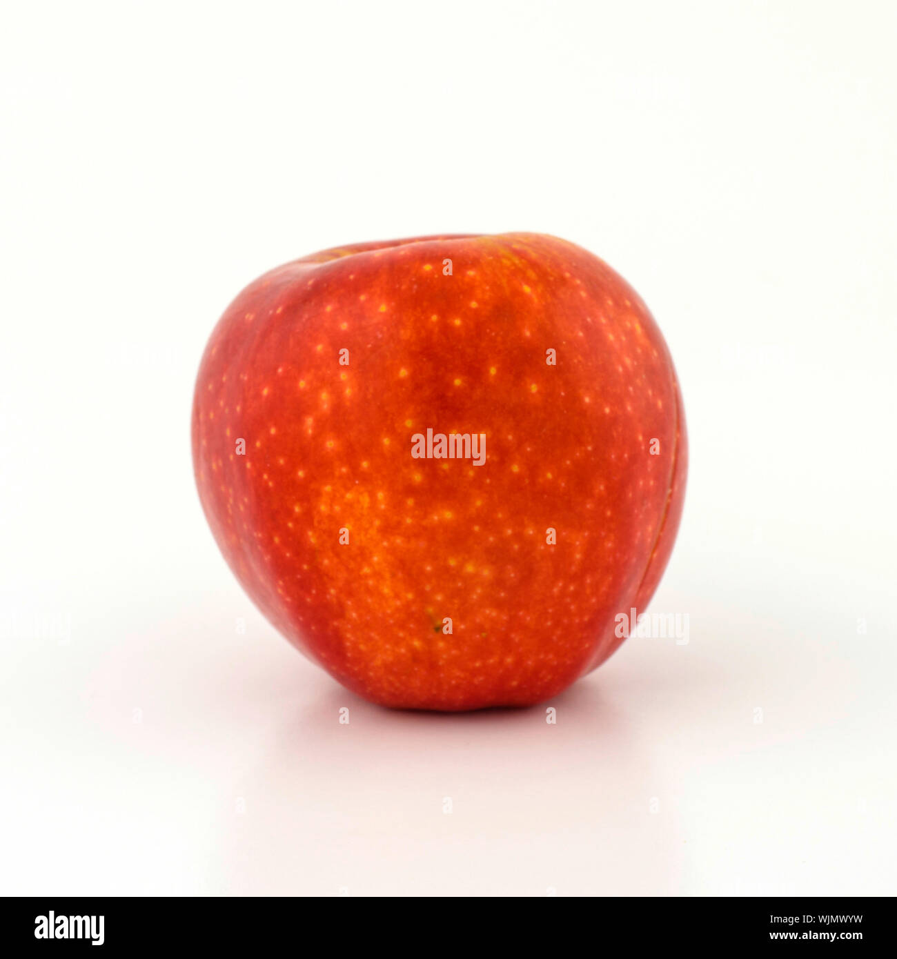 only one apple isolated on white background Stock Photo - Alamy