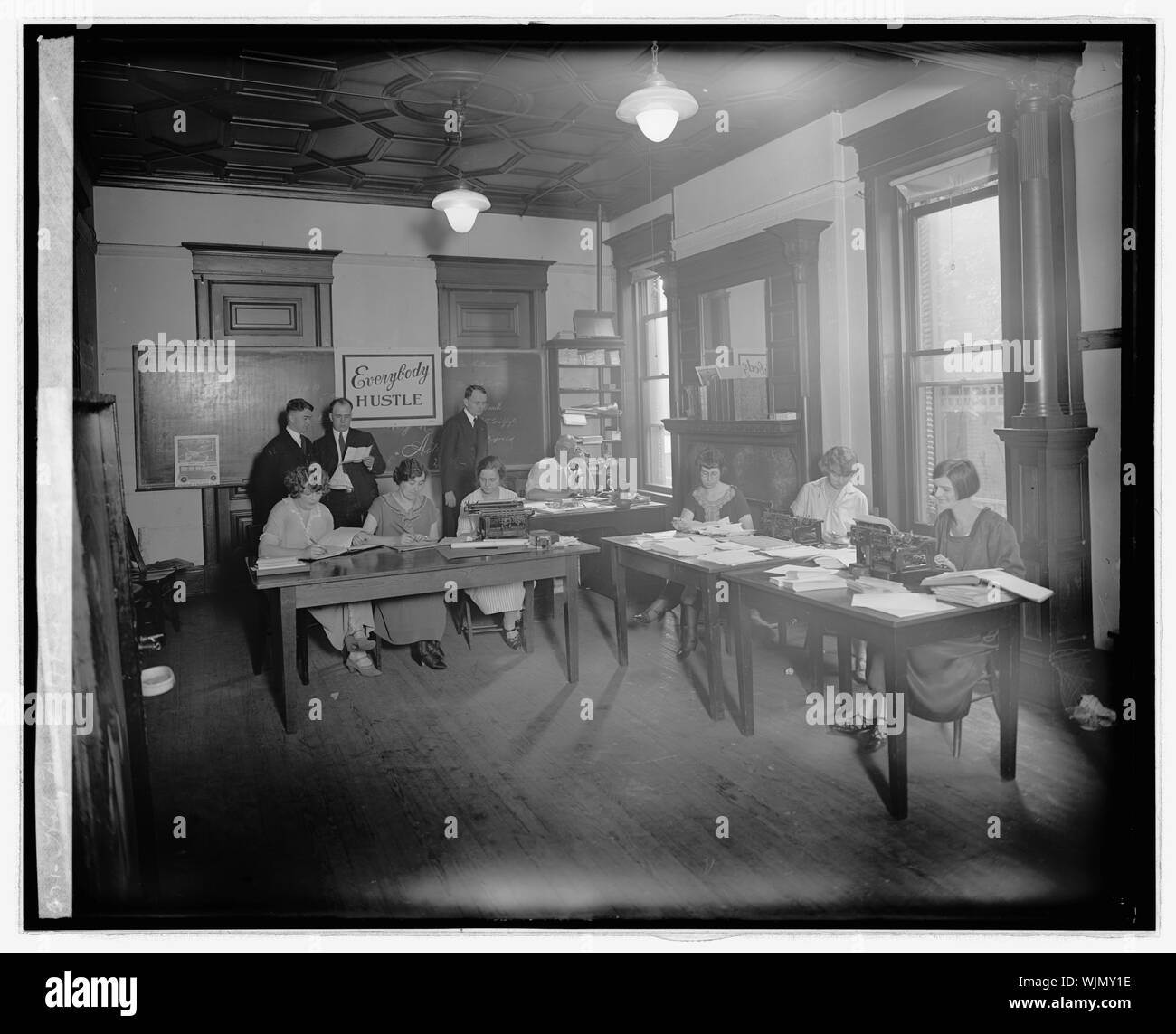 Holy Name office group Stock Photo - Alamy