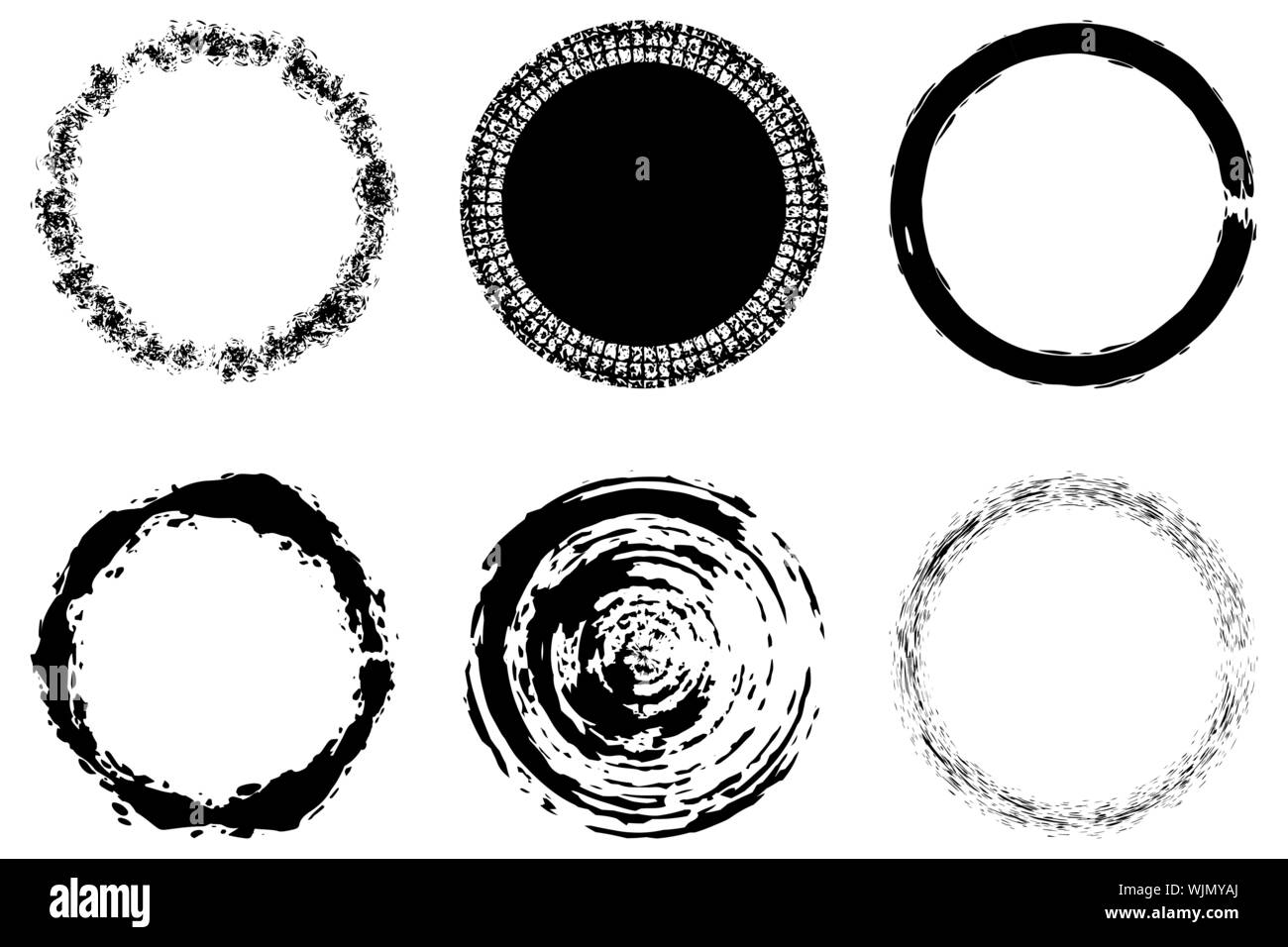 Random Stamp Set Stock Vector Image & Art - Alamy