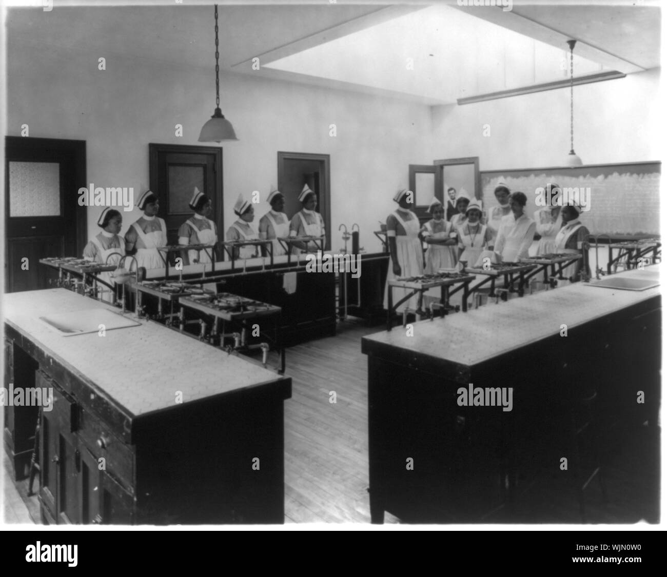 Home Economics class at Howard Univ, Wash, DC Stock Photo - Alamy