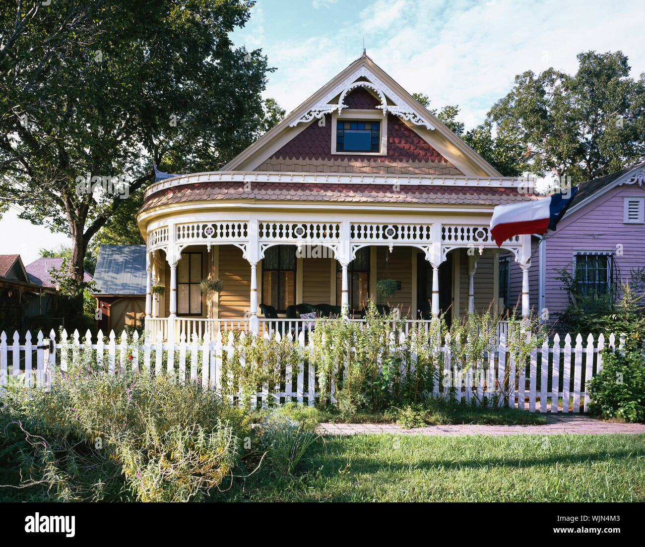 Houstons 6th ward hi-res stock photography and images - Alamy