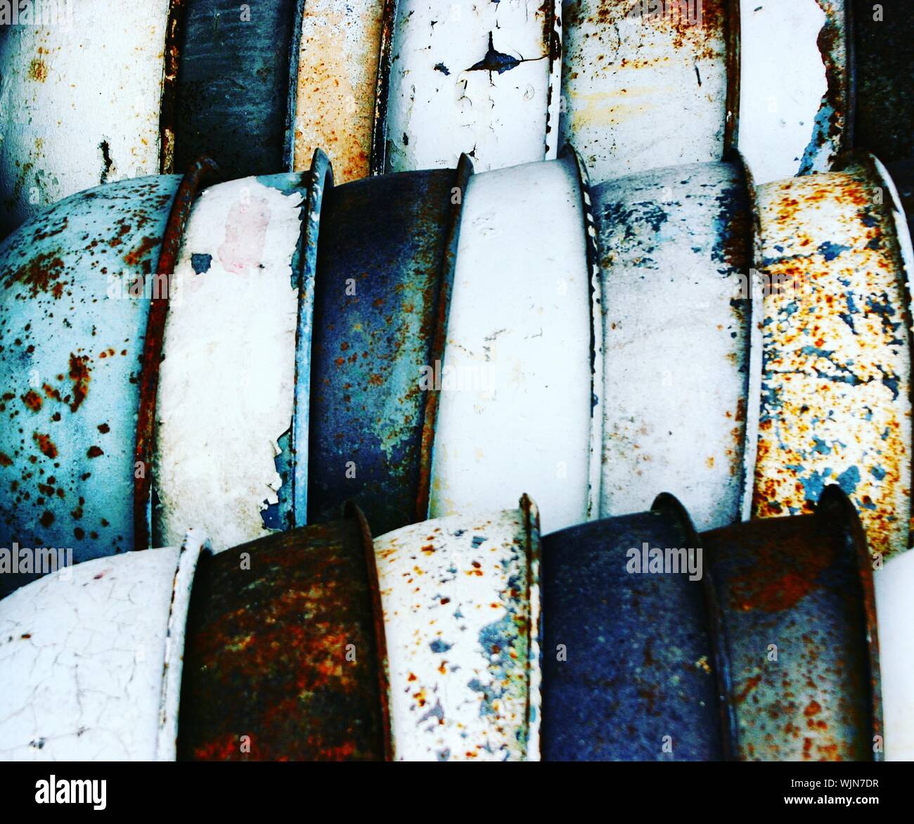 Damaged containers hi-res stock photography and images - Alamy