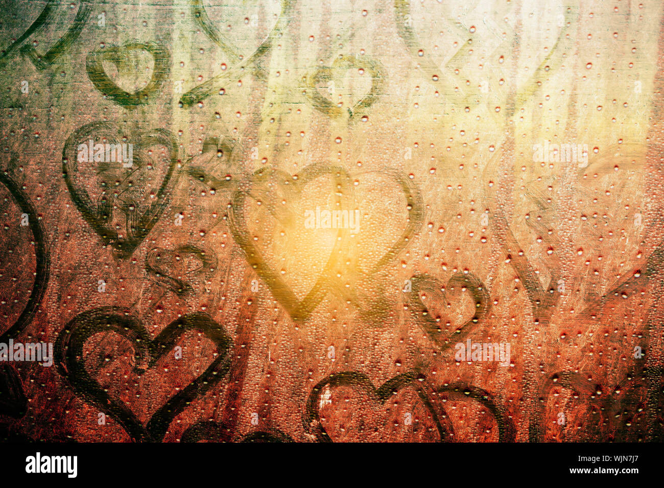 Wet window effect hi-res stock photography and images - Alamy