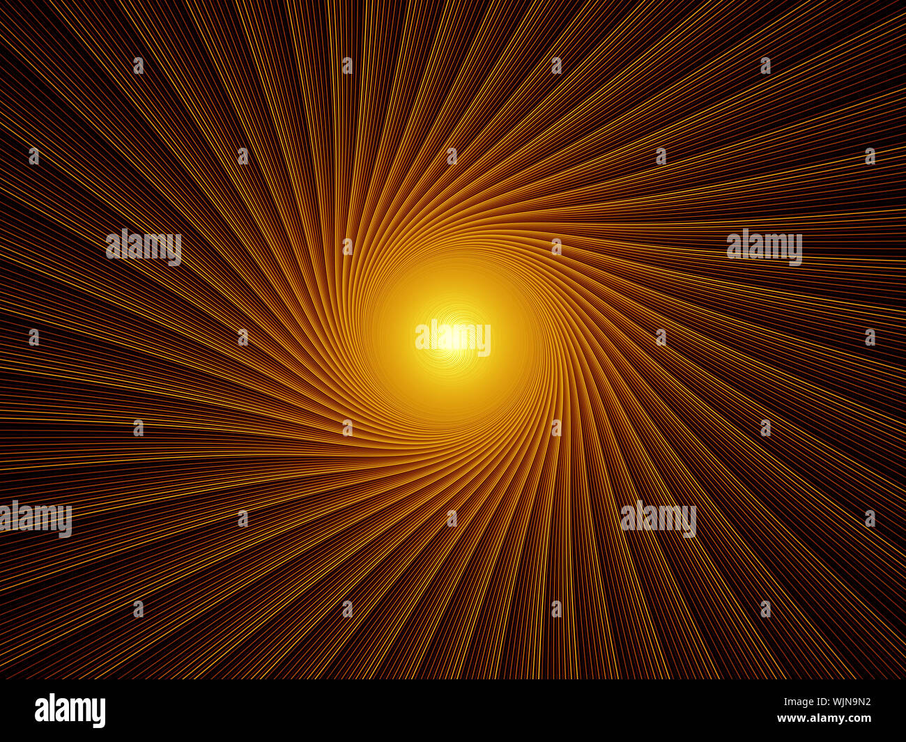 Fractal Burst series. Composition of fractal radial burst pattern on ...