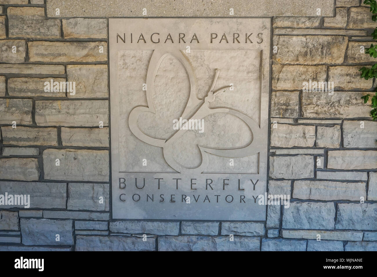 Niagara-on-the-Lake, Ontario, Canada: The sign outside the Niagara ...