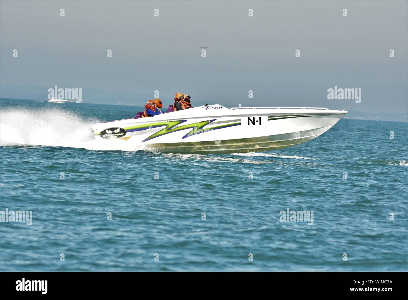 Offshore Power Boat Races Stock Photo - Alamy