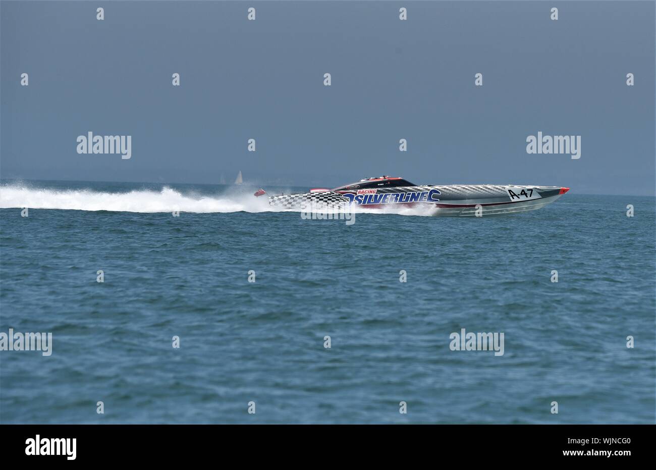 Offshore Power Boat Races Stock Photo - Alamy