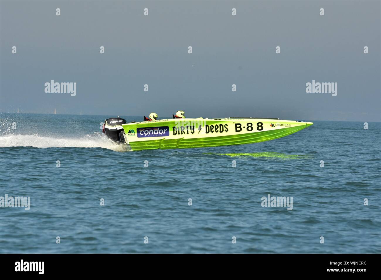 Offshore Power Boat Races Stock Photo - Alamy