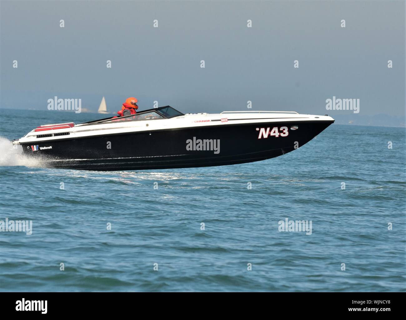 Offshore Power Boat Races Stock Photo - Alamy