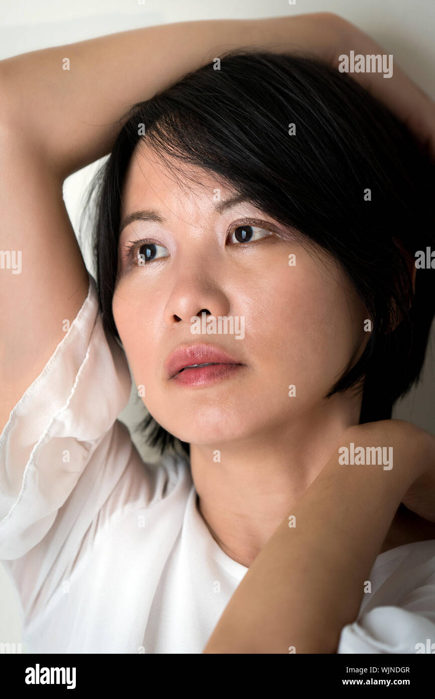 Asian woman model hi-res stock photography and images - Alamy