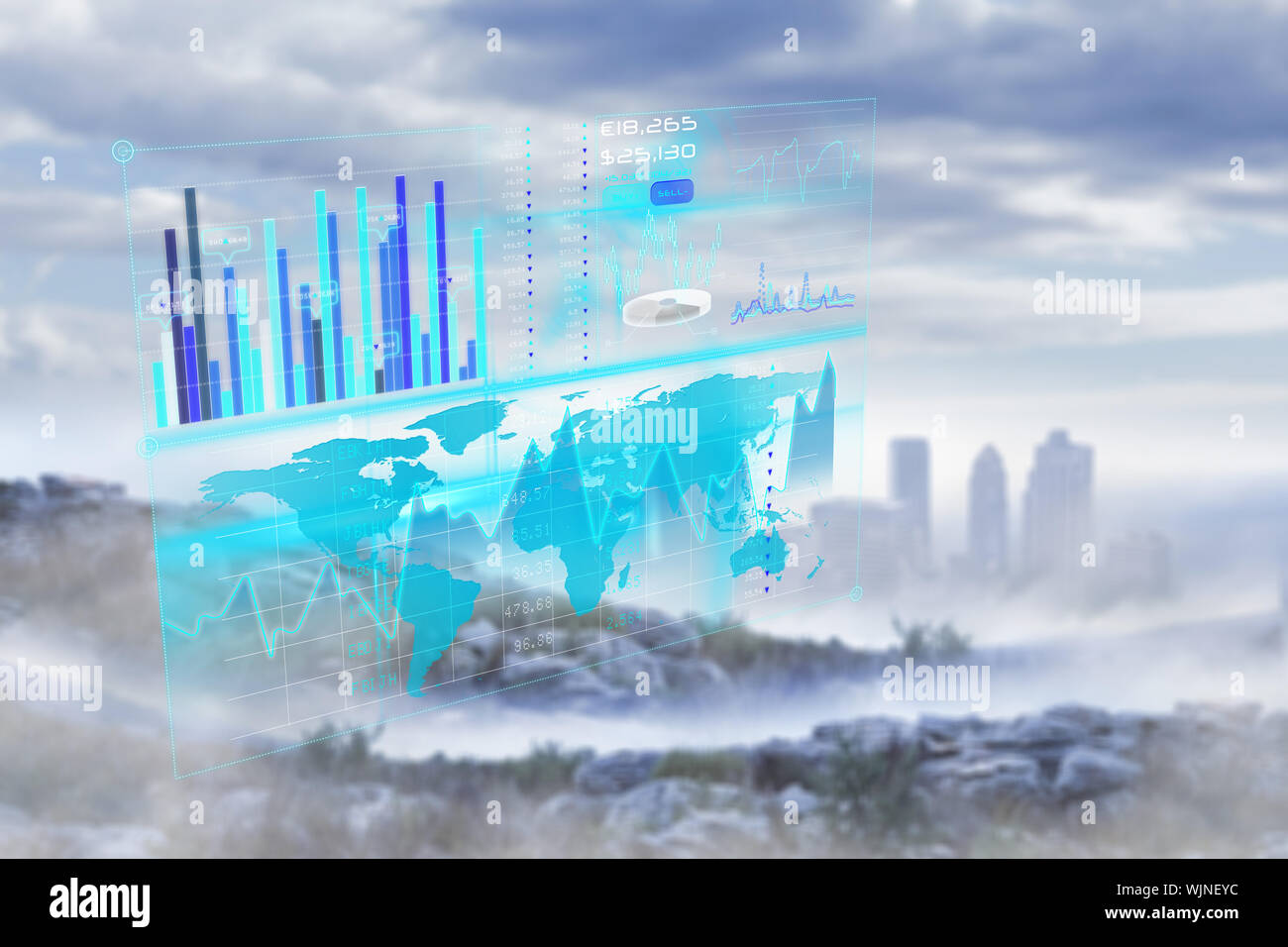 Urban nature interface hi-res stock photography and images - Alamy