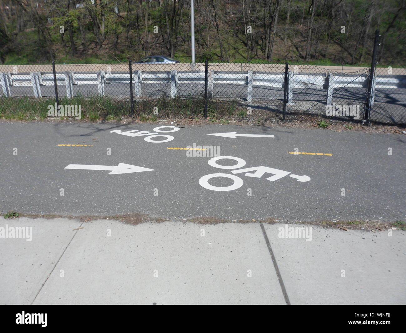 Directional Arrow On Ground High Resolution Stock Photography and ...