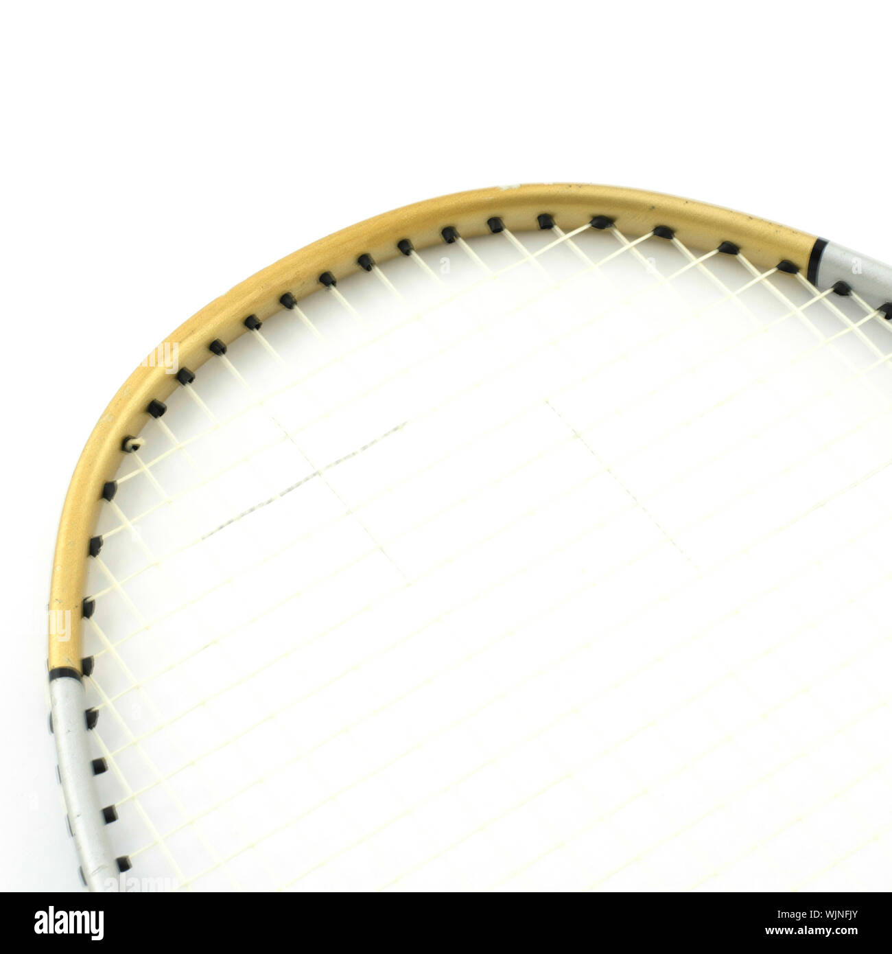 badminton isolated on white background Stock Photo - Alamy