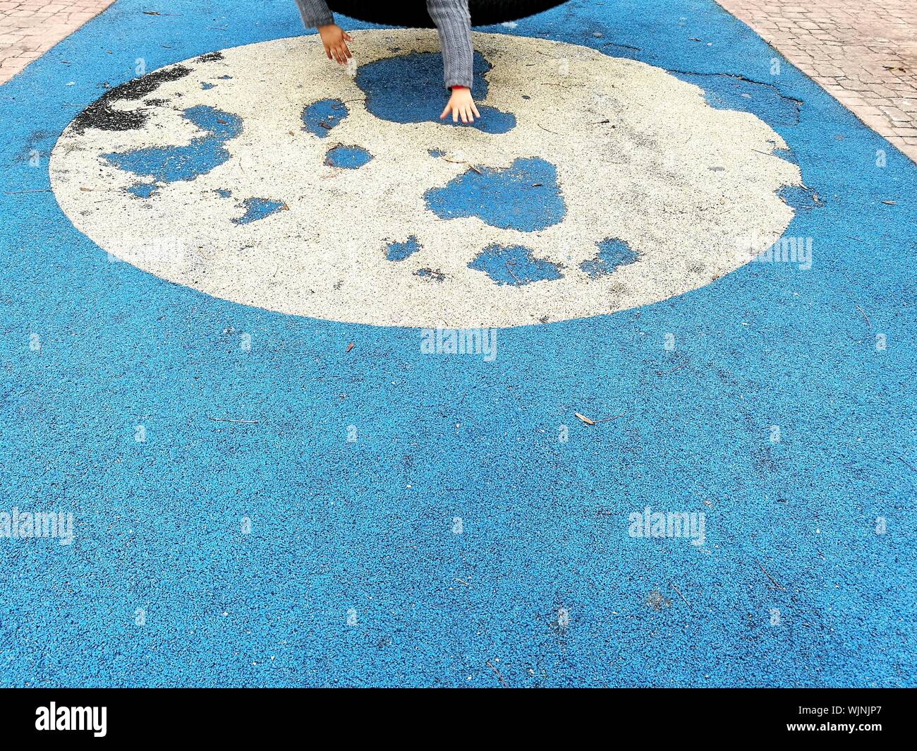 Child close up touching hi-res stock photography and images - Alamy