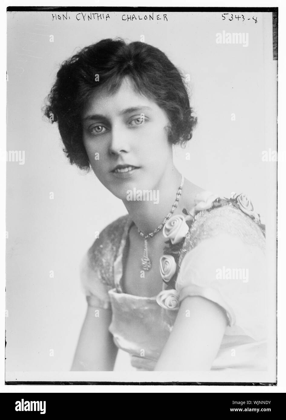 Hon. Cynthia Chaloner Stock Photo - Alamy