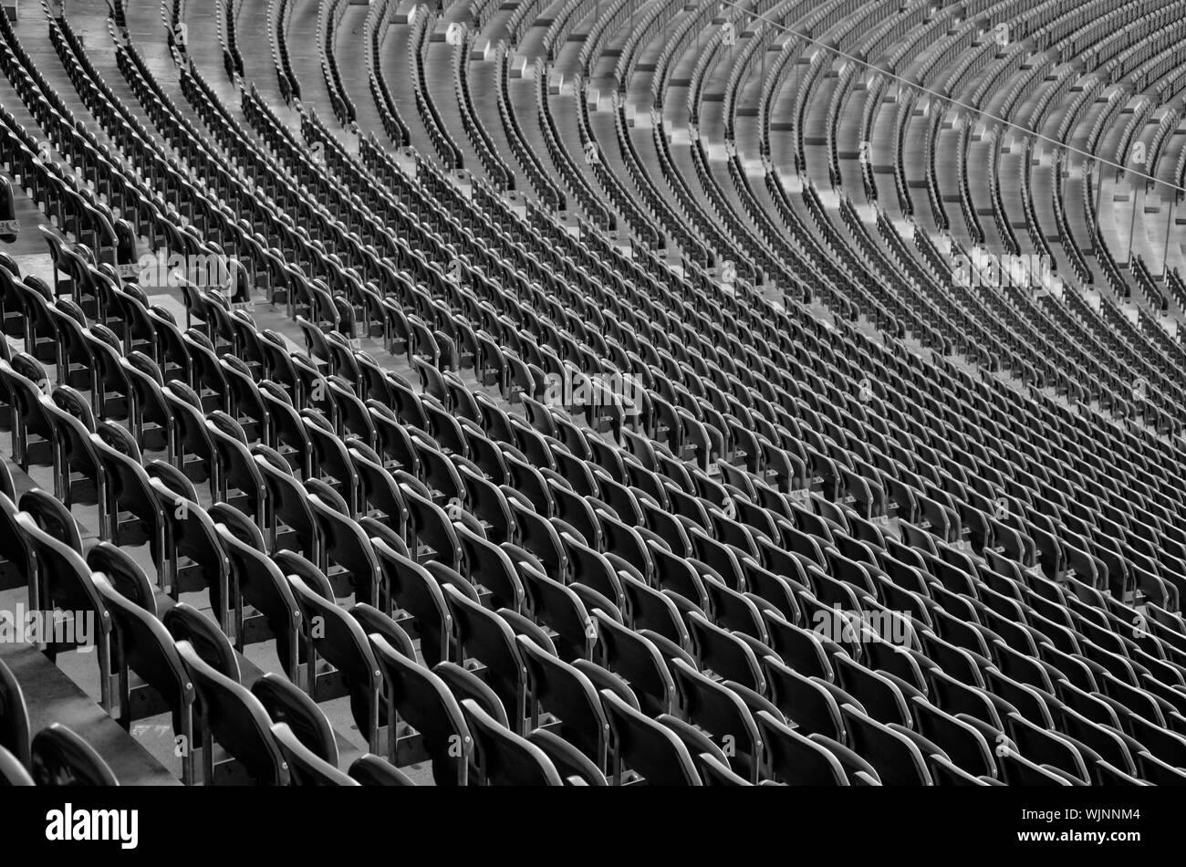 Stadium high Black and White Stock Photos & Images - Alamy