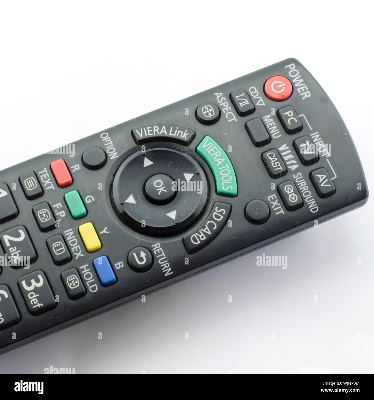 remote control isolated on white background Stock Photo - Alamy