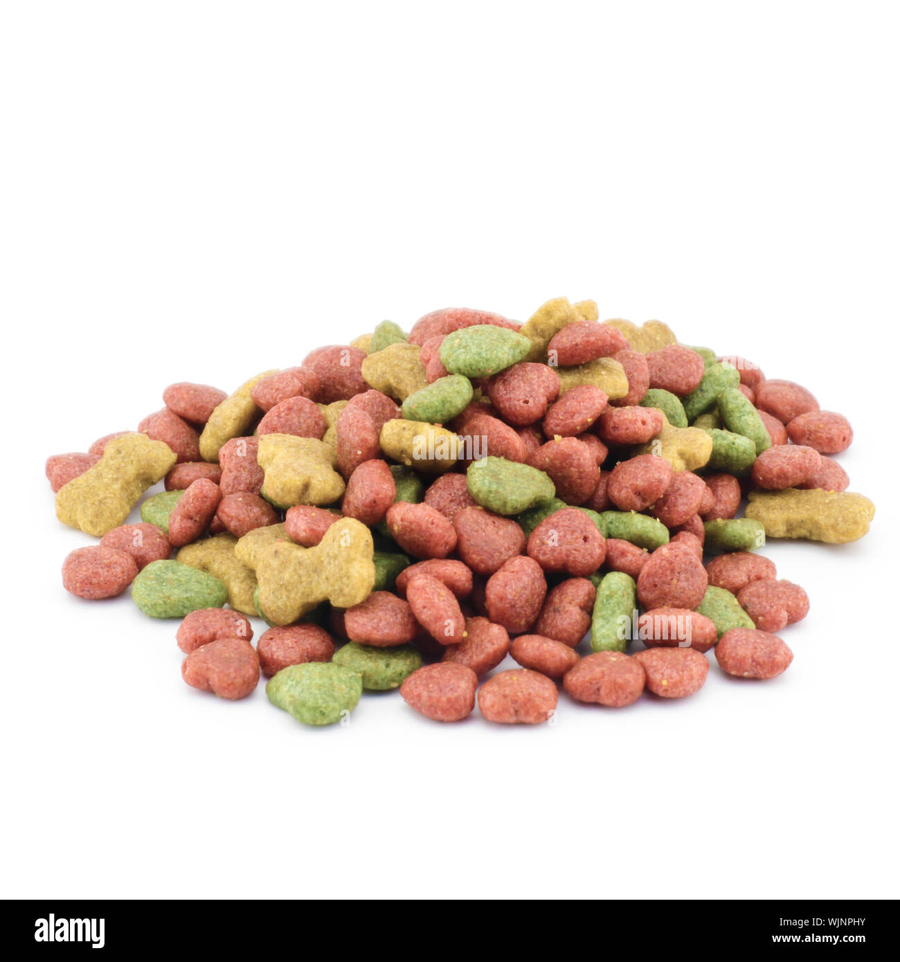 dog food isolated on white background Stock Photo - Alamy