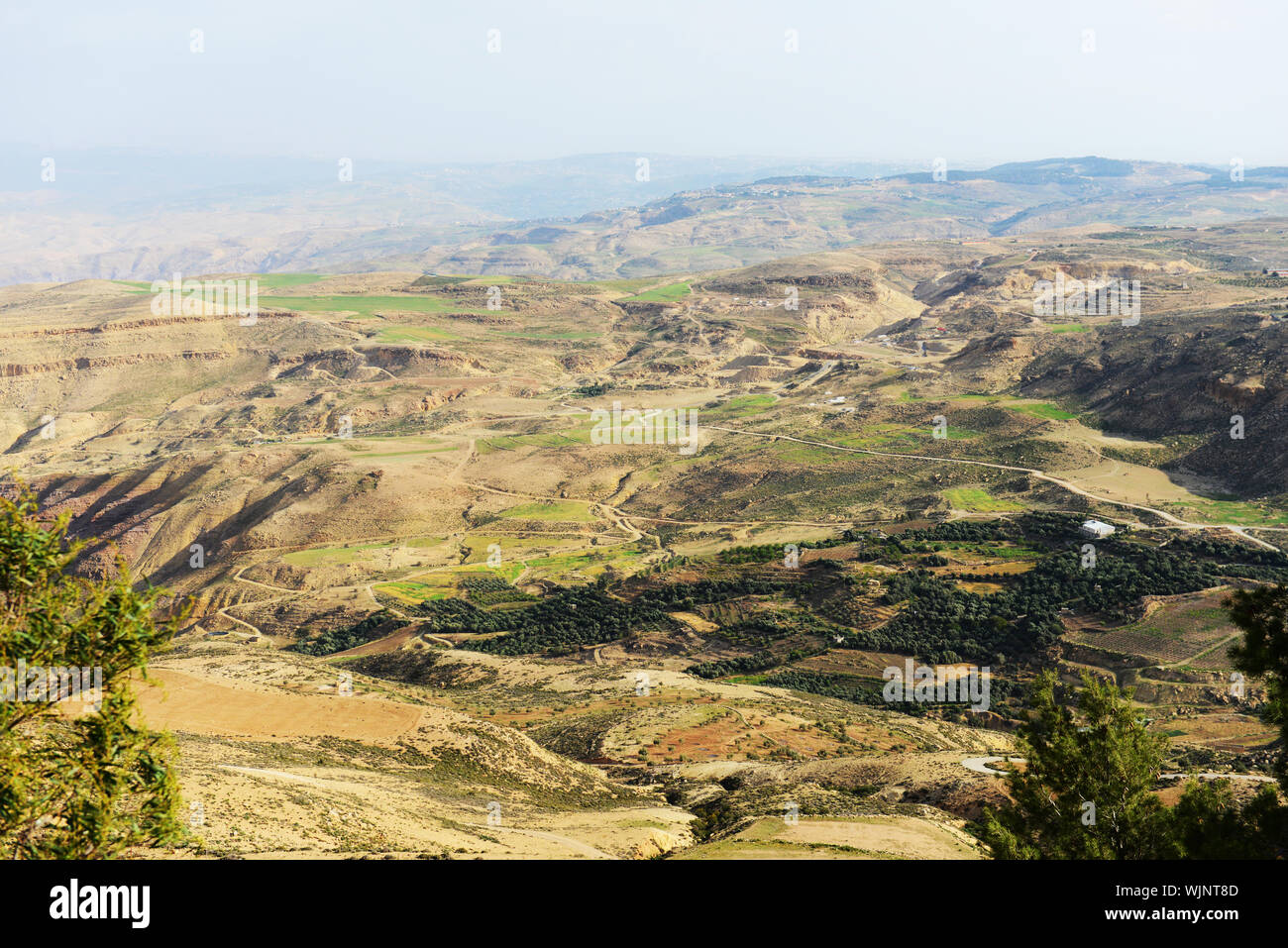 Beautiful landscapes in northern Jordan Stock Photo - Alamy