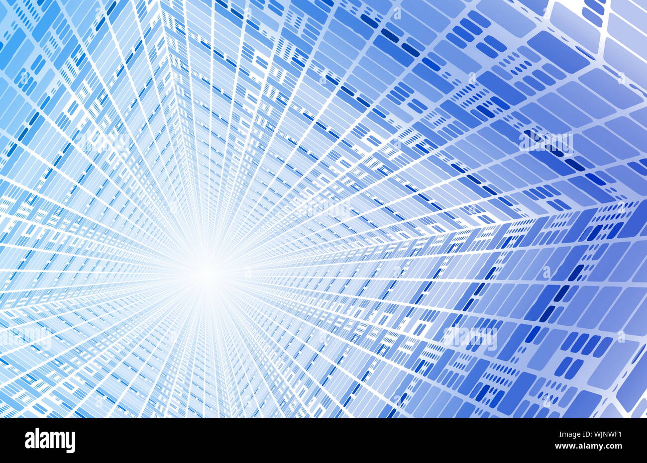 Data Stream of Internet Digital Information Moving Stock Photo - Alamy
