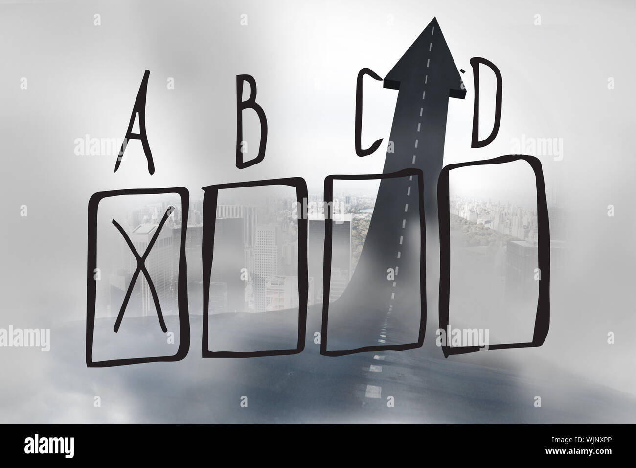 Digital multiple choice hi-res stock photography and images - Alamy
