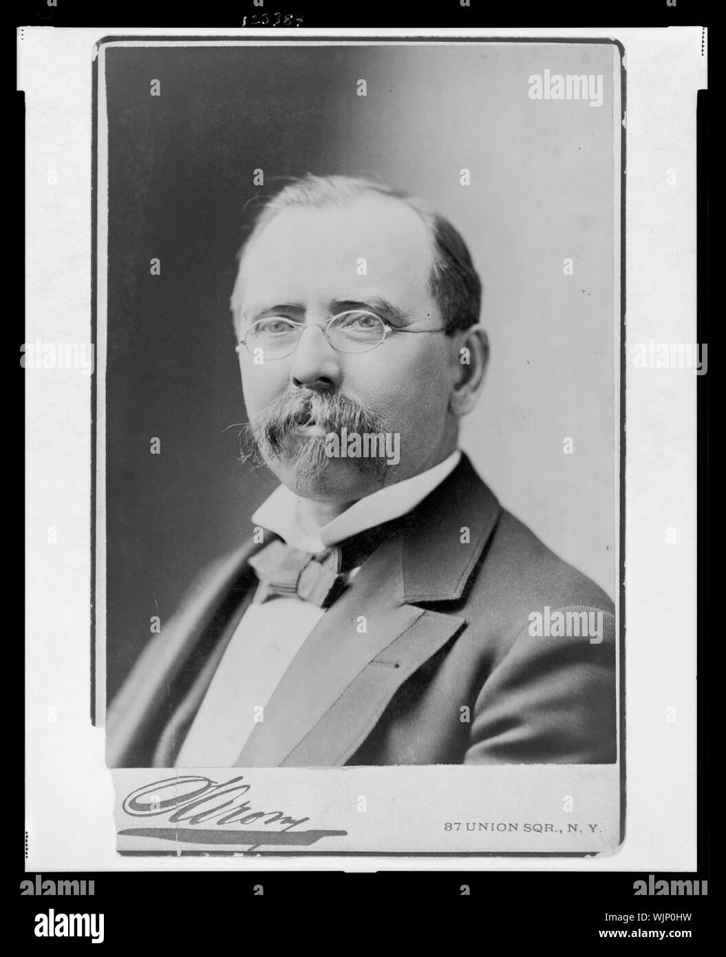 Hon. Wm. R. Grace, Mayor of New York City, head-and-shoulders portrait ...