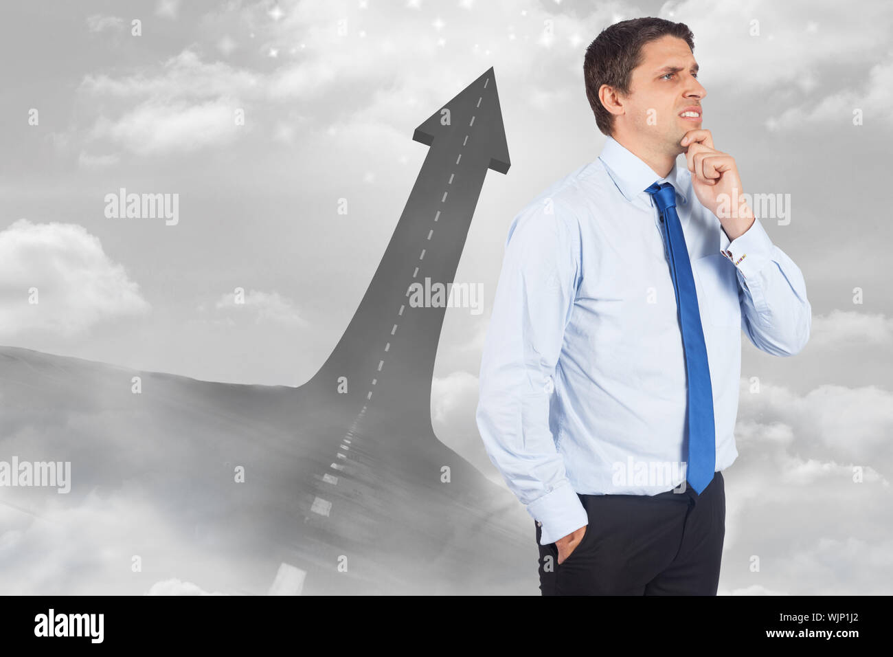 Uncertain turning hi-res stock photography and images - Alamy