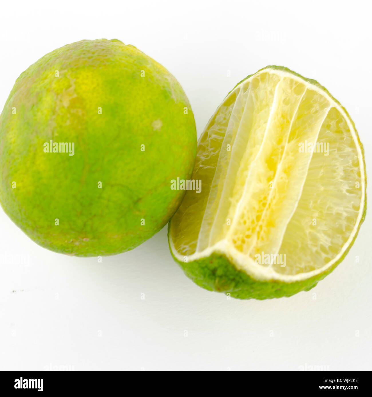 lime isolated on white background Stock Photo - Alamy