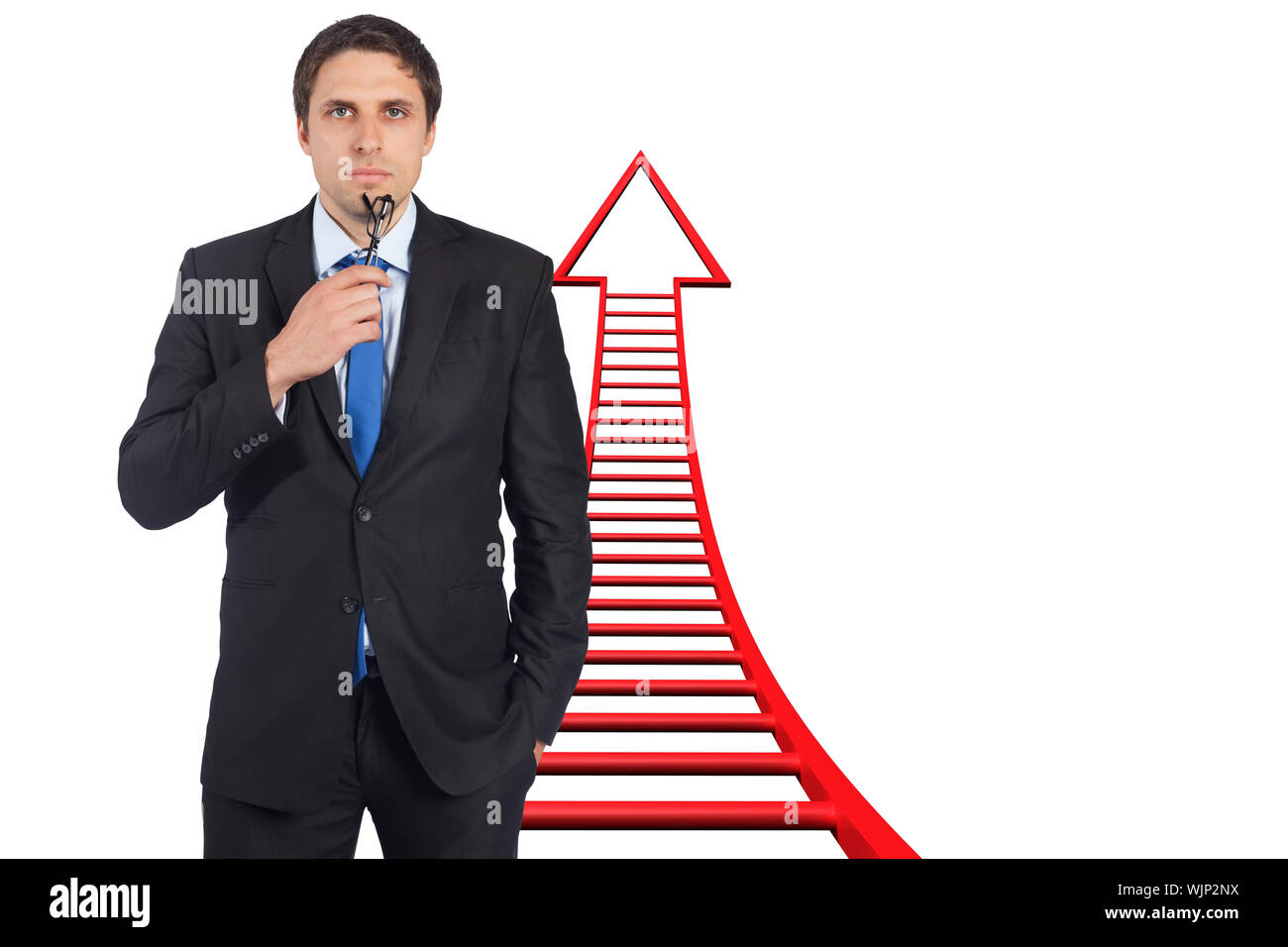 Short man ladder hi-res stock photography and images - Alamy