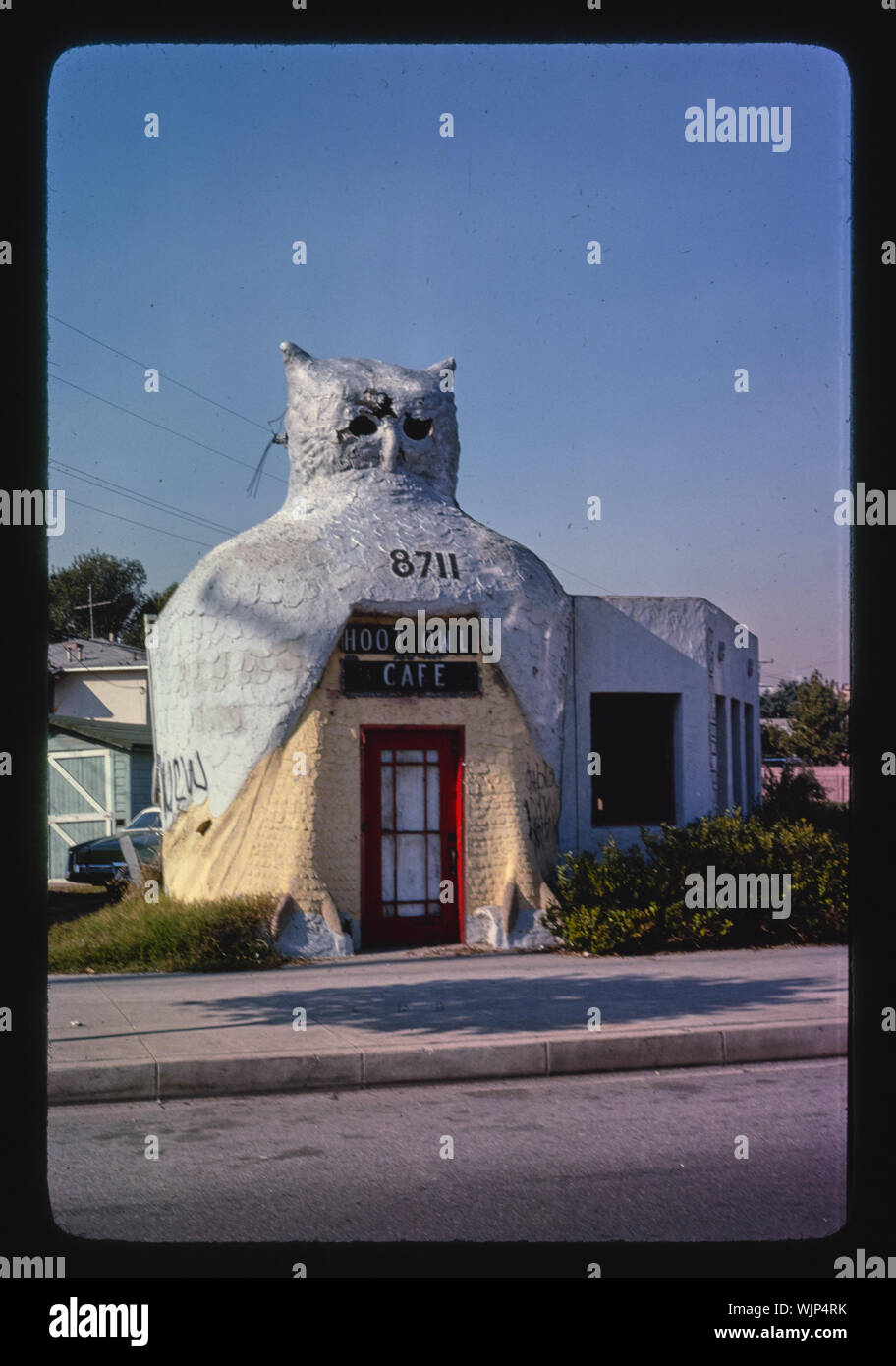 Hoot Owl Cafe, Southgate, California Stock Photo - Alamy