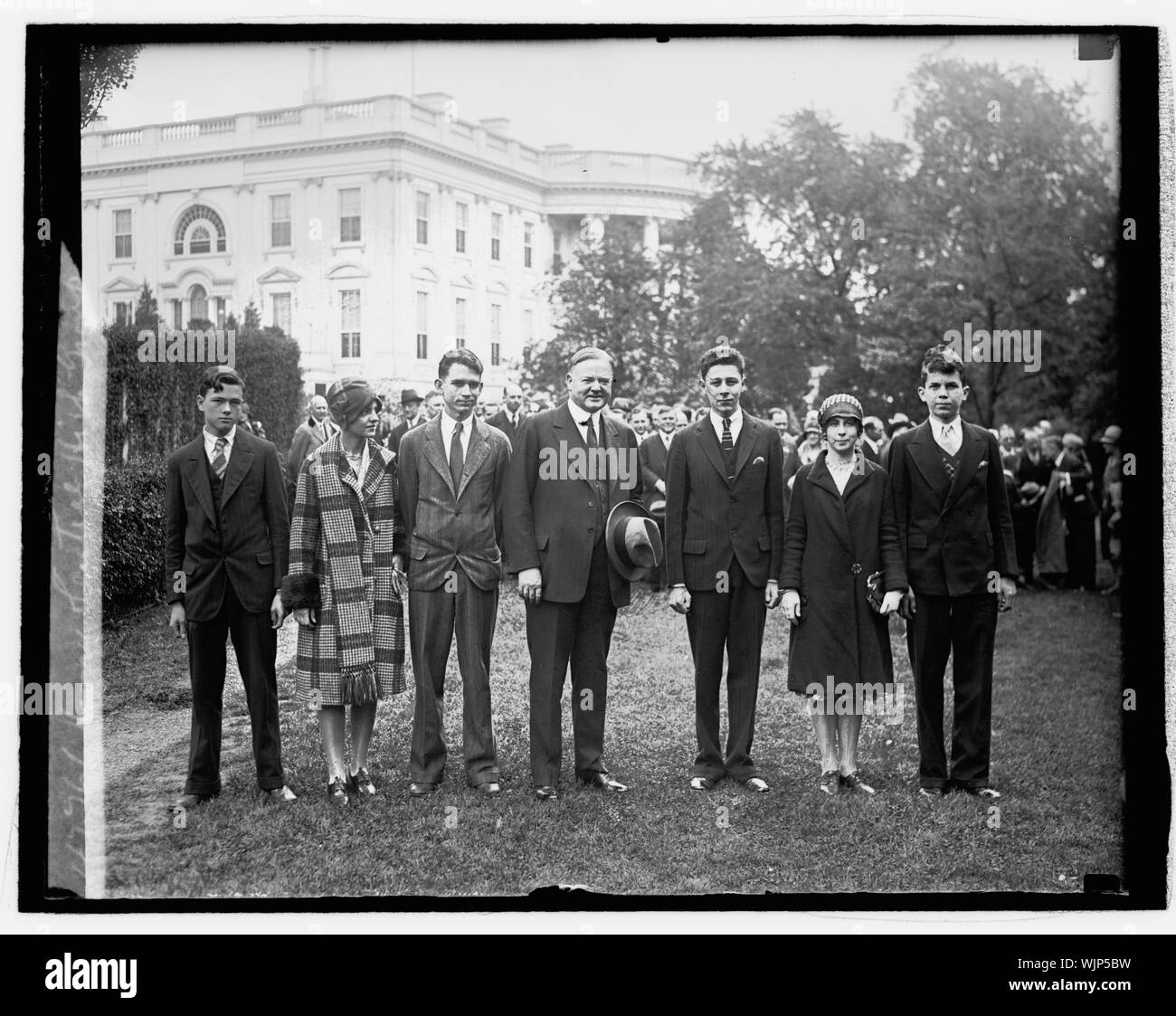 Hoover & Central High group Stock Photo - Alamy