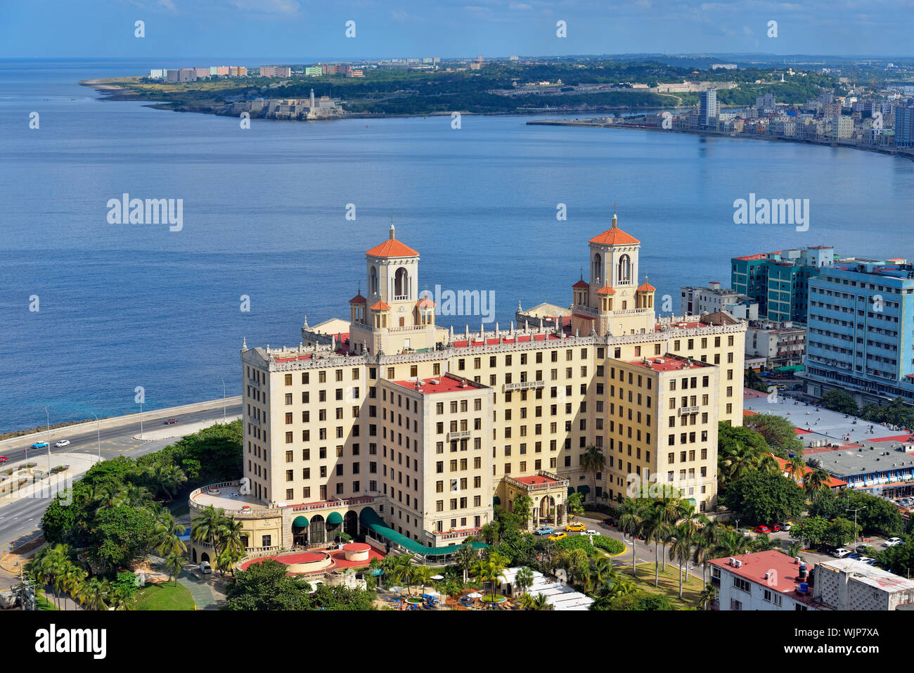 Street photography in central Havana- Hotel Nacional de Cuba from La ...