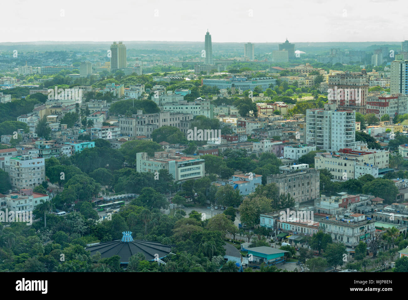 View of Havana from La Torre Restaurant atop the FOCSA building, La ...