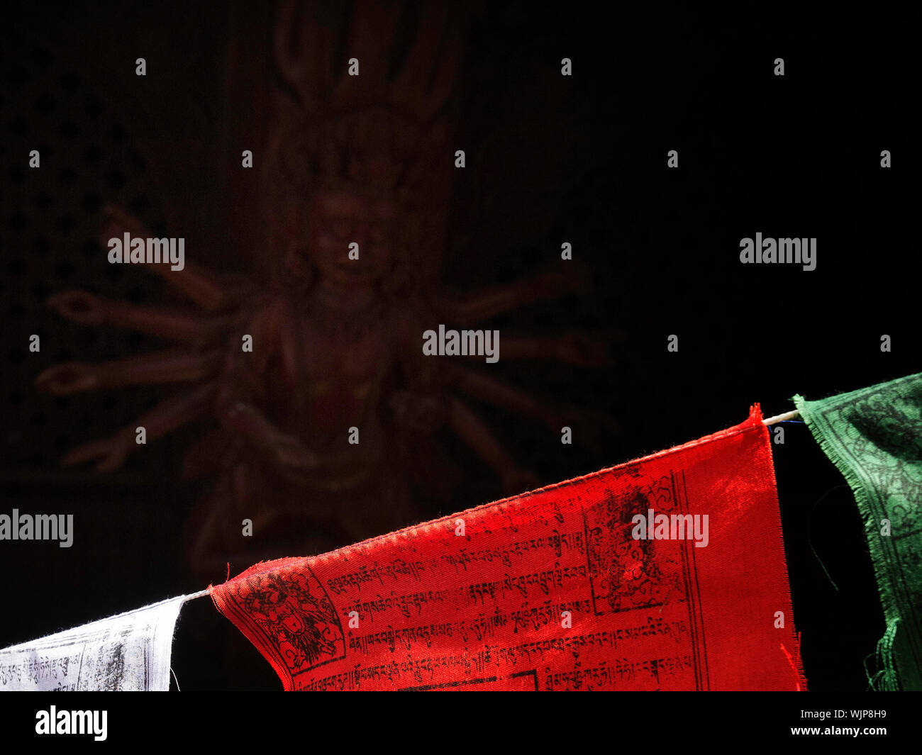 Hindu prayer flags hi-res stock photography and images - Alamy