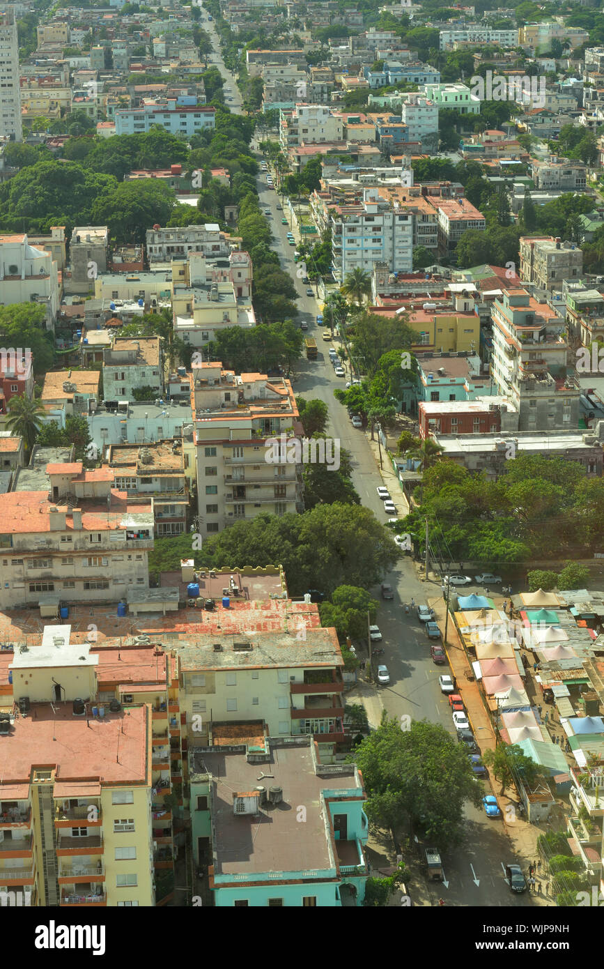 View of Havana from La Torre Restaurant atop the FOCSA building, La ...