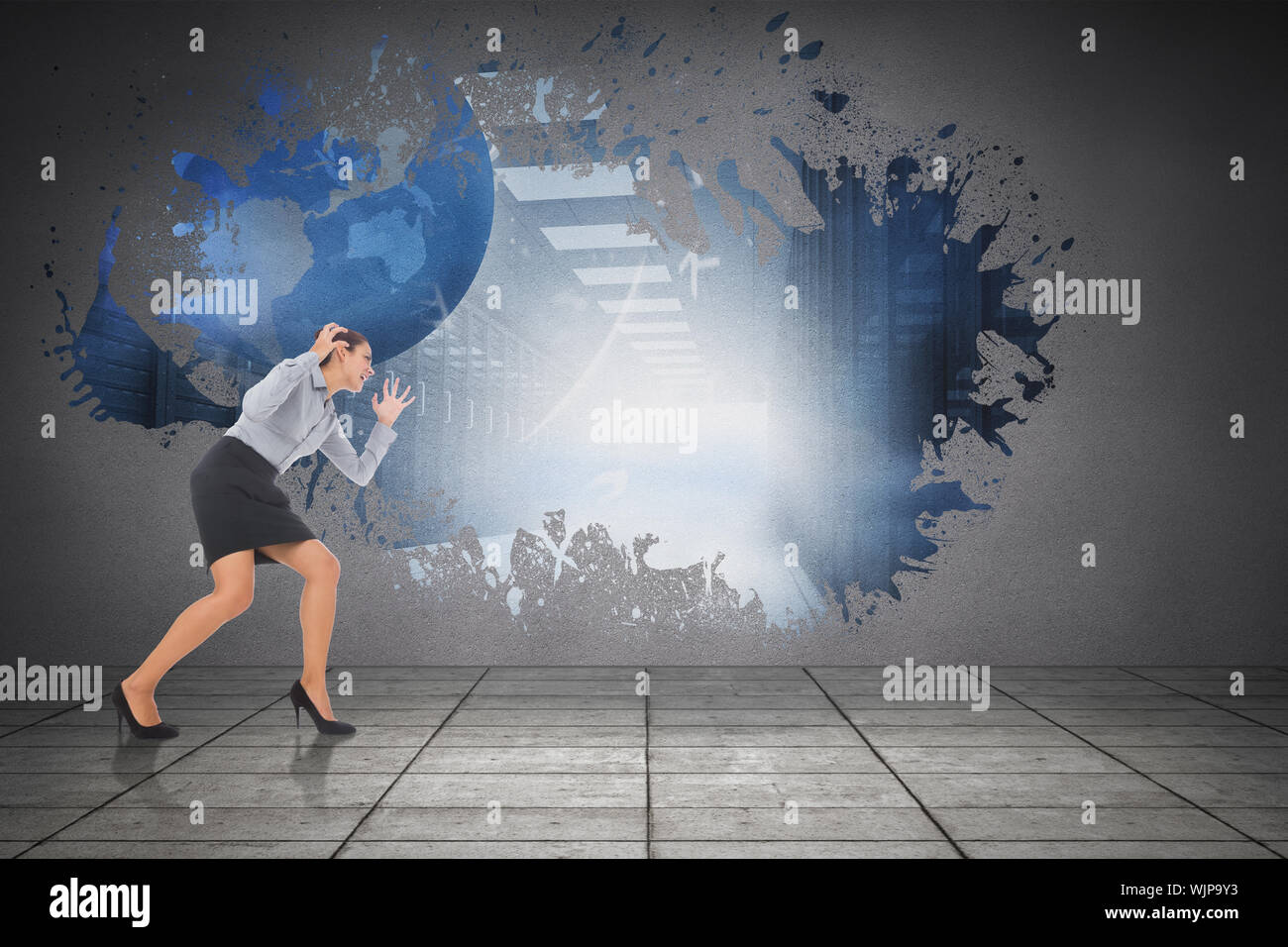 It server room angry hi-res stock photography and images - Alamy