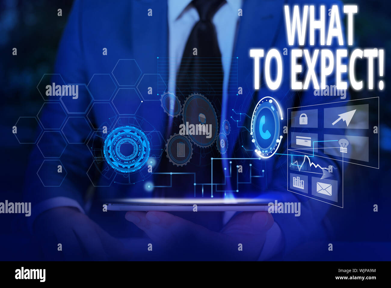 Writing note showing What To Expect. Business concept for asking about ...