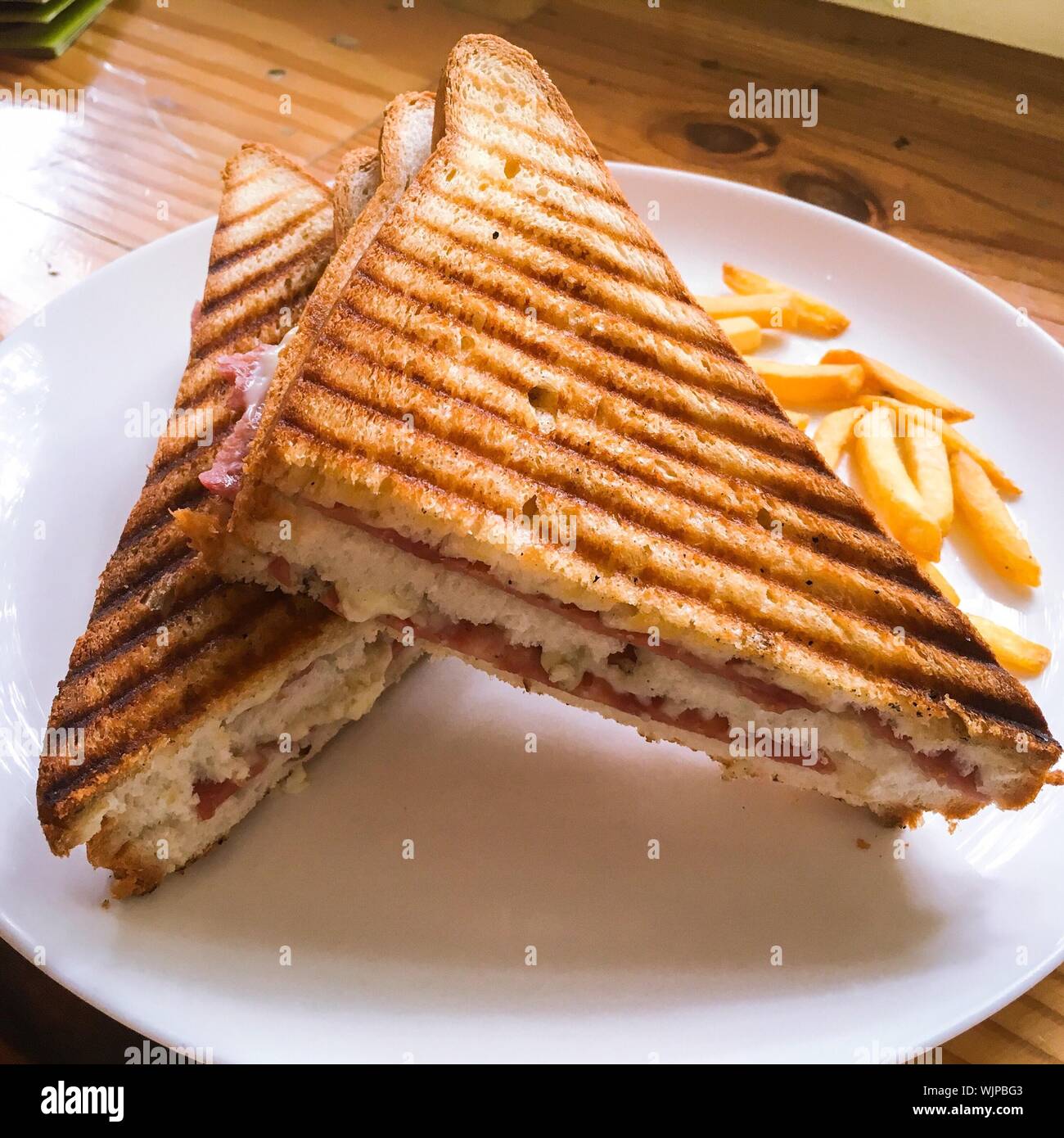 Close up toasted sandwich hi-res stock photography and images - Alamy