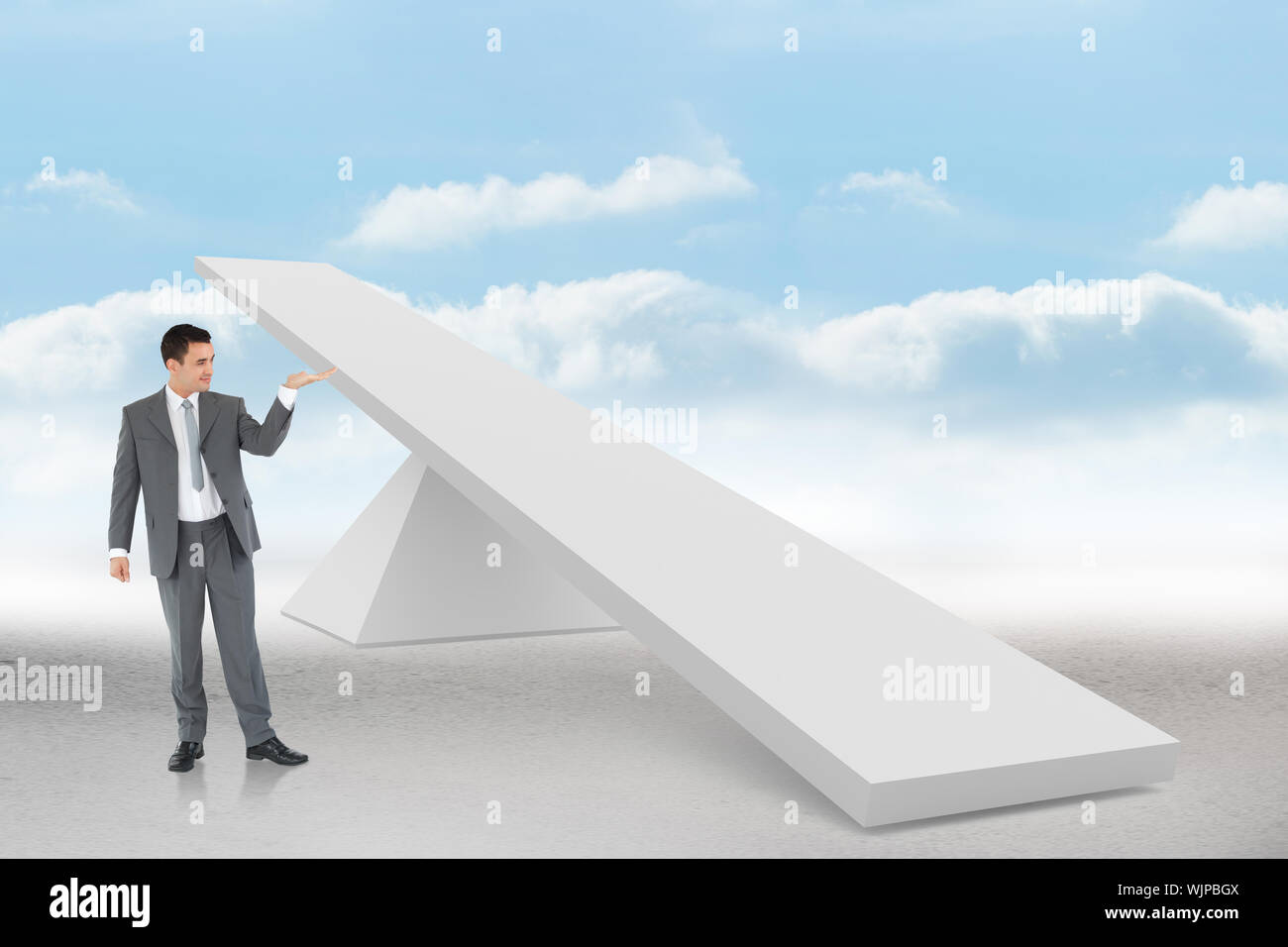 Man gesture scales hi-res stock photography and images - Alamy