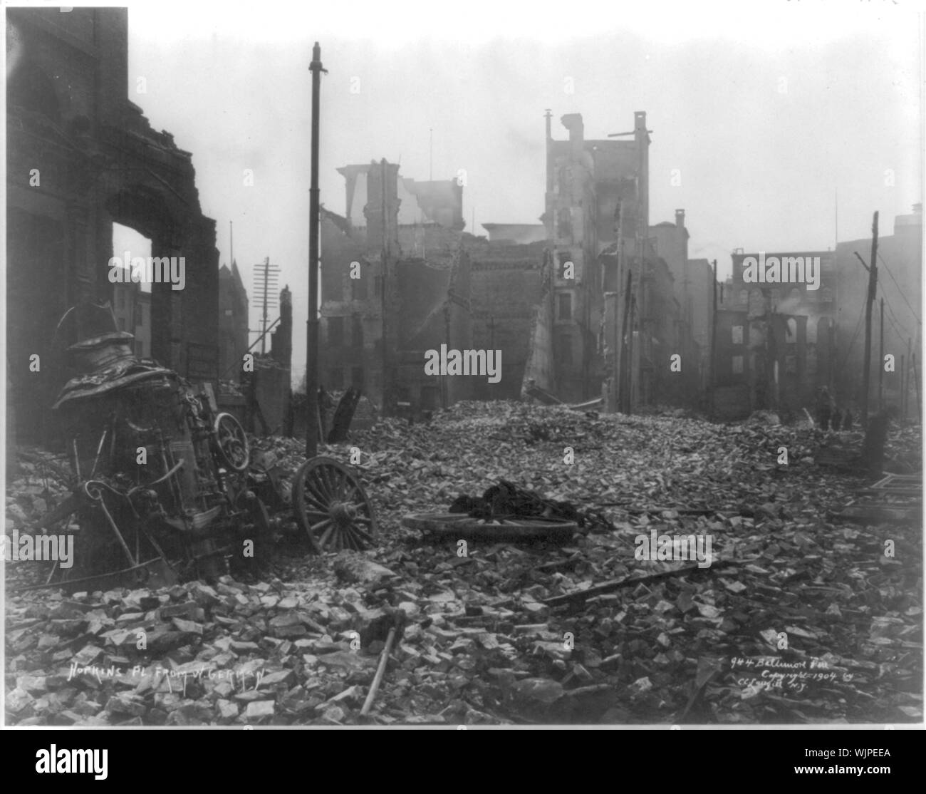 Baltimore view city from Black and White Stock Photos & Images - Alamy