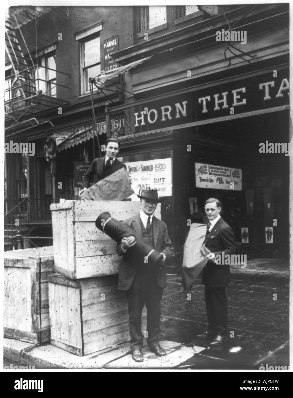 District of horn Black and White Stock Photos & Images - Alamy