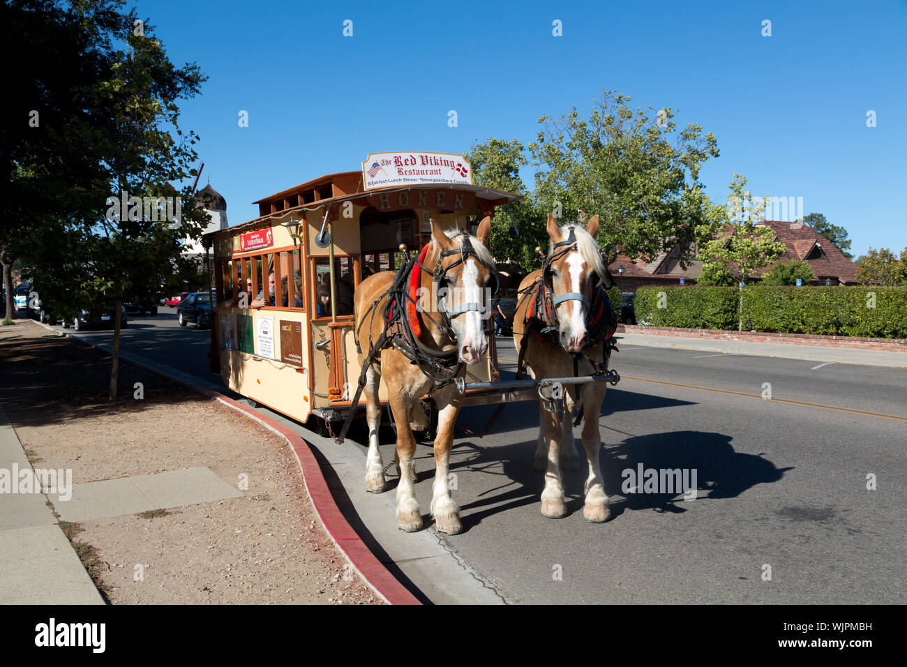 Solvang trolley hi-res stock photography and images - Alamy