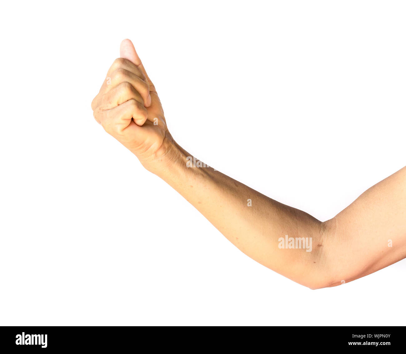 Flexing hands hi-res stock photography and images - Alamy