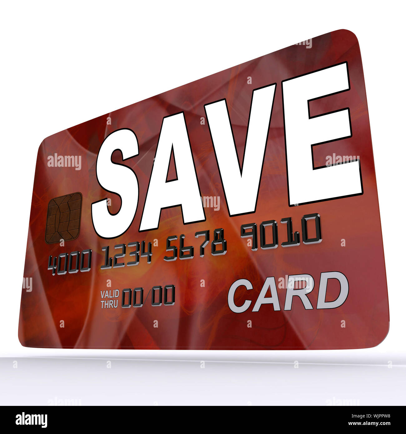 Save Bank Card Meaning Setting Aside Money In Savings Account Stock ...