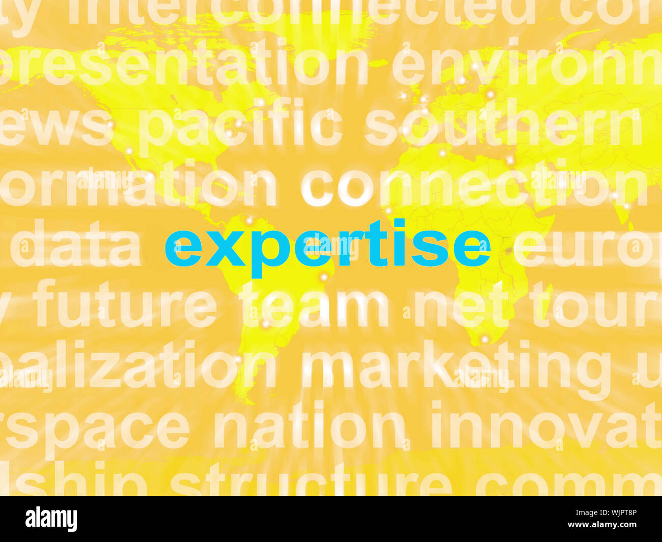 Expertise Word Cloud Showing Skills Proficiency And Capabilities Stock ...