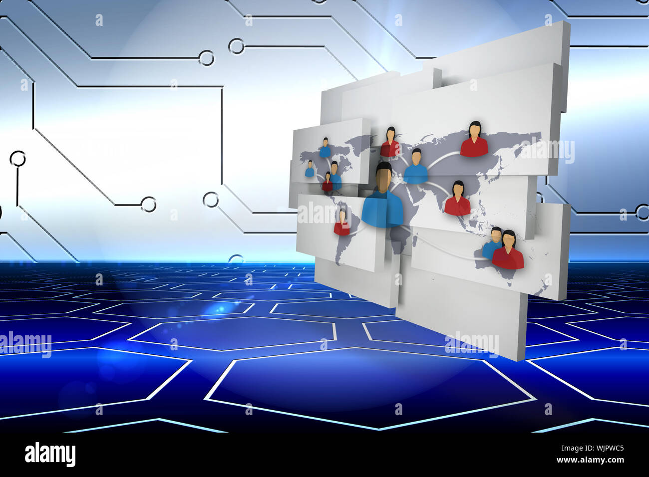 International community on abstract screen against technological ...